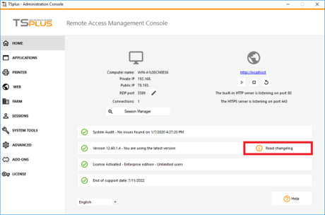 TSplus Descarga - TSplus Servidor RDP Download