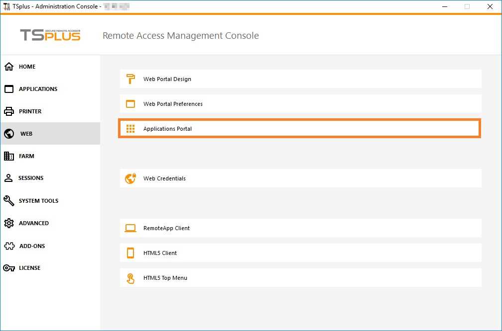Portal Aplicaciones Web - : TSplus ESPAÑA